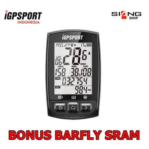 Jual iGPSport IGS50E Bike Computer GPS Speedometer - +Cad+Chest HR ...