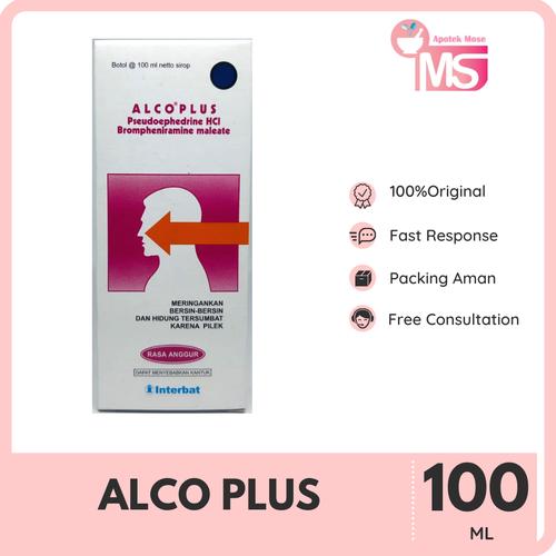 Promo ALCO PLUS SIRUP 100 ML - Kota Tangerang Selatan - MOSE Mart ID ...