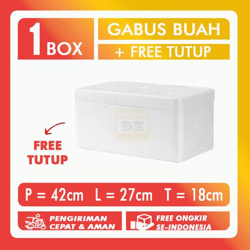 Jual Gabus Box Styrofoam Kotak Makanan Beku Sterofoam Seafood ...