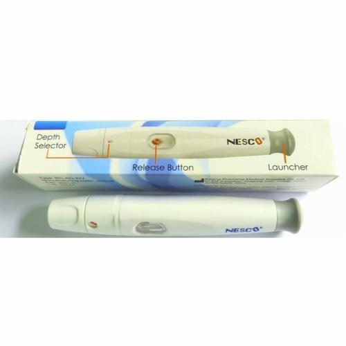 Jual nesco pen jarum lancet lancing device/alat ambil sample darah ...
