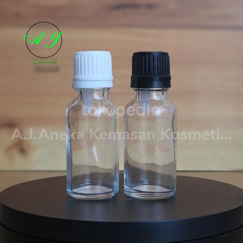 Jual Botol Filler kaca 20ml/Botol uril 20ml/Botol kaca filler 20ml ...