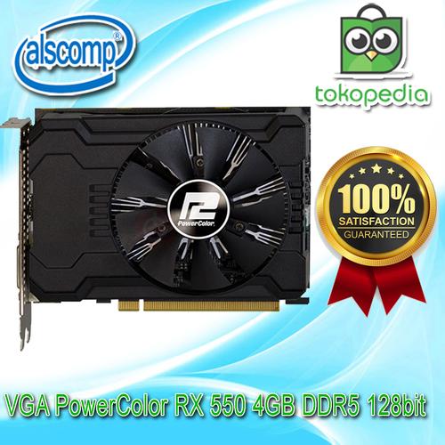Jual VGA PowerColor RX 550 4GB DDR5 128bit - Kota Depok - ALSCOMPUTER ...