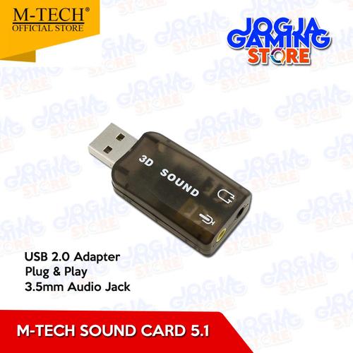 Jual M-TECH ORIGINAL SOUND CARD 5.1 USB SoundCard 5.1 - Kota Yogyakarta ...