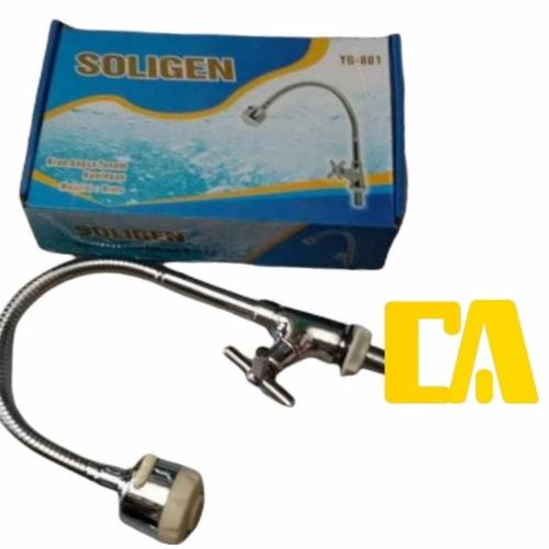 Jual KRAN FLEXIBLE ANGSA KUNINGAN SOLIGEN BRASS YG801 - Jakarta Pusat ...