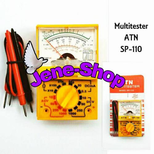 Jual TESTER MINI/ AVOMETER/ MULTITESTER MINI/Alat Ukur MERK ATN TYPE ...