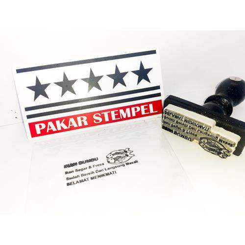 Jual Jual stempel plastik makanan stempel plastik kemasan makan - Kota ...