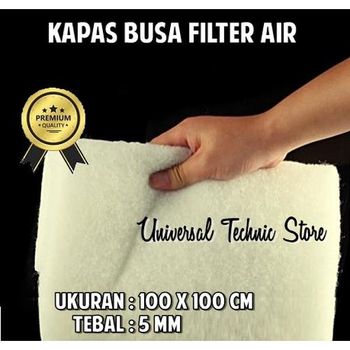 Jual Kapas Busa Filter Air / Media Filter Kolam Aquarium / Kapas ...
