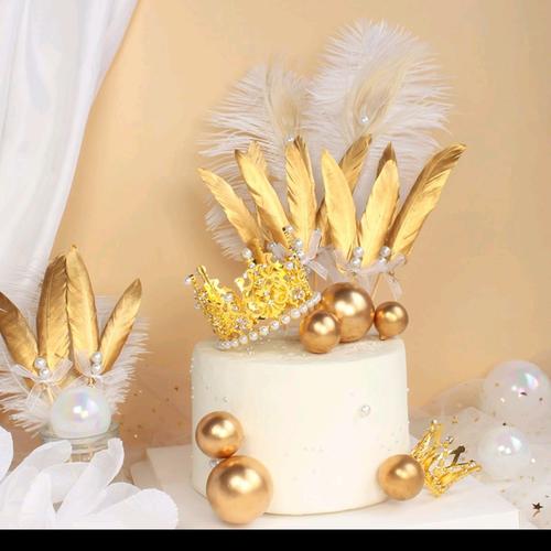 Jual topper cake sayap emas - Jakarta Utara - anrika shop | Tokopedia