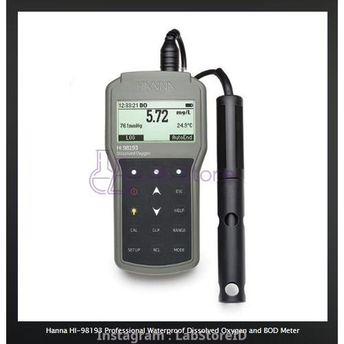 Jual Portable Dissolved Oxygen and BOD Meter DO Meter | Hanna HI98193 ...