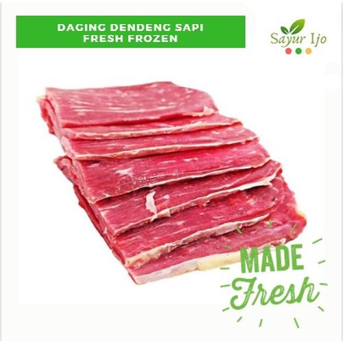 Promo Daging Dendeng Sapi 500 Gram Fresh Frozen Raw Meat Beef Jerky ...