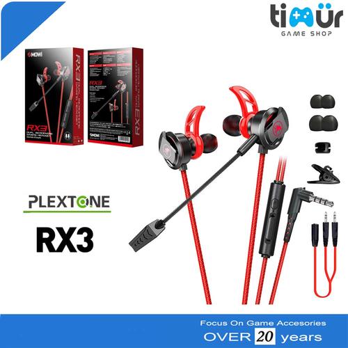 Promo Plextone RX3 Earphone Headset Gaming Original PUBG ML Free Fire ...