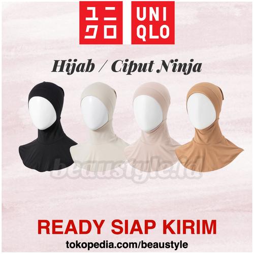 Jual READY! UNIQLO Airism Hana Tajima Hijab Ciput Ninja Inner Dalaman ...