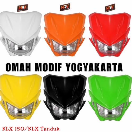 Jual Headlamp KLX 150 reflektor KLX 150 batok KLX 150 aksesoris KLX 150 ...