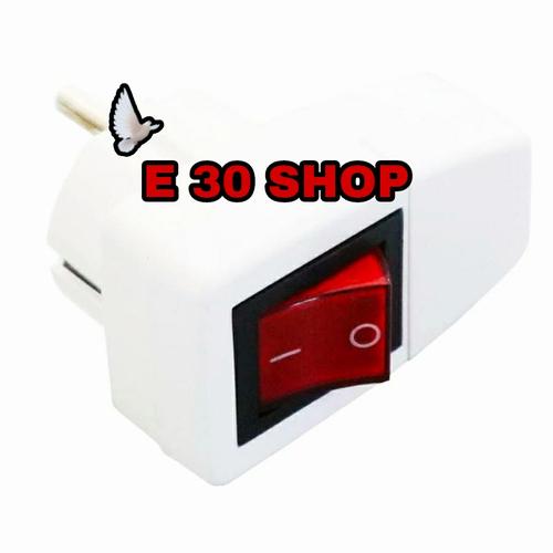 Jual STEKER LAMPU/STEKER SAKLAR + LAMPU COLOKAN SWITCH ON OFF - Jakarta ...