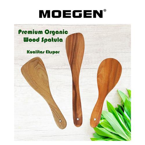 Jual Premium Organic Healthy Wood Spatula / Sutil Kayu Premium Food ...