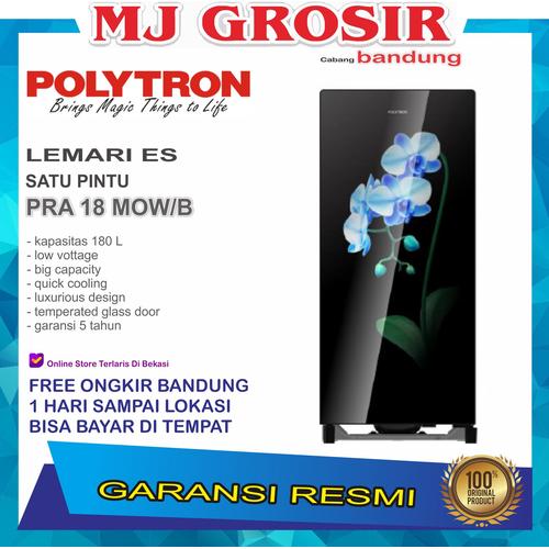 Jual KULKAS POLYTRON PRA 18 MOW LEMARI ES 1 PINTU PRA18MOW - Kab ...