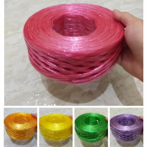 Jual Tali Plastik / Rafia Kilap Eceran 10 Meter Warna MeJiKuHiU ...