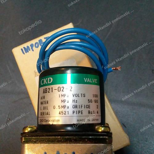 Jual Solenoid Valve CKD AB21-02-2 AC110V - Jakarta Barat - sukses ...