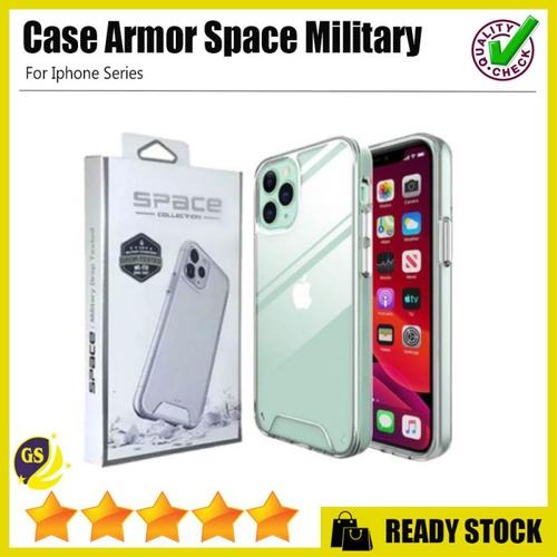 Jual Iphone 12 Pro Max 12 Pro Mini Case Armor Space Military Clear ...