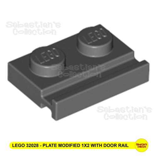 Jual LEGO PART 32028 - PLATE MODIFIED 1X2 WITH DOOR RAIL - Jakarta ...