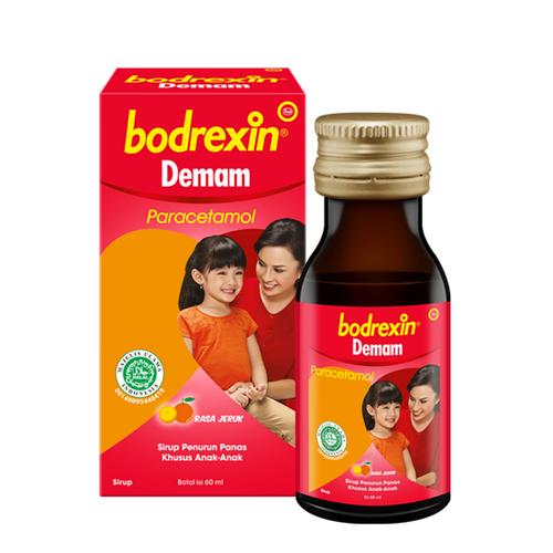 Jual Bodrexin Demam Syrup 60 ml Penurun Panas Anak,Meredakan Rasa Nyeri ...