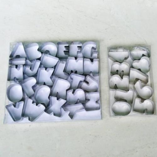 Jual READY CETAKAN HURUF ALFABET STAINLESS COOKIE CUTTER 3CM | CETAKAN ...