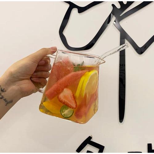 Jual SEOL-A SQUARE JUG | Pitcher Jug Kaca Kotak Tahan Panas | TWBE ...