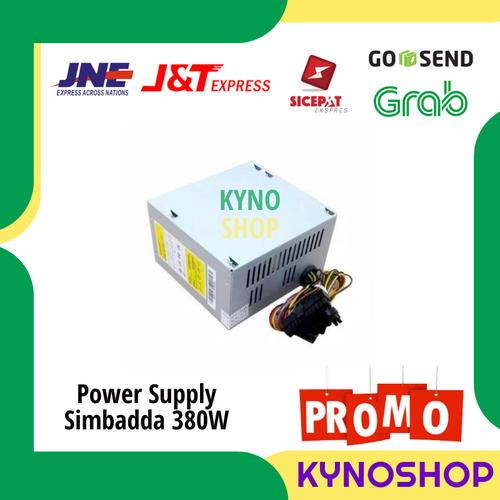Jual Power Supply Simbadda 380w - Garansi 1 tahun - Jakarta Pusat - Kyno Shop | Tokopedia
