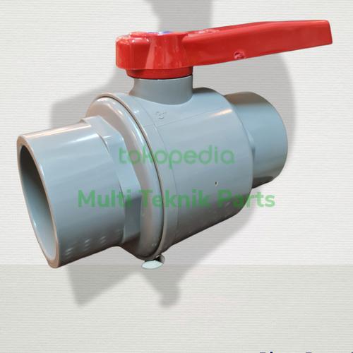 Jual Ball Valve / Stop Kran / Kran Air PVC Socket 6" inch DN150 ...