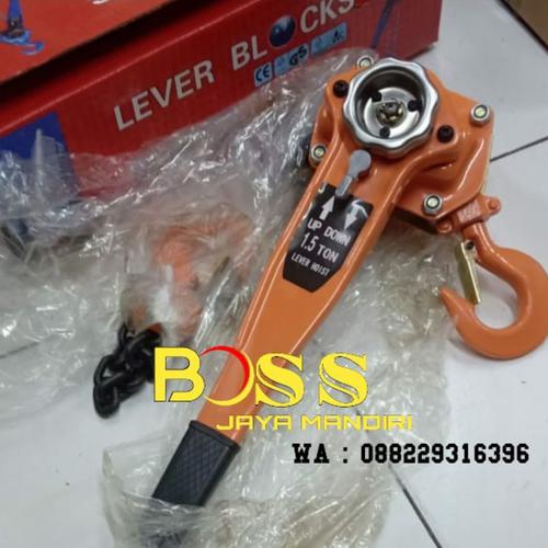 Jual Lever block -Takel kotrek 1.5 ton x 1.5 mtr RRT - Jakarta Barat ...