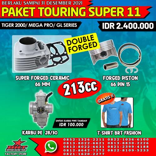 Promo PAKET TOURING SUPER 11 (TIGER 2000/ MEGA PRO/ GL SERIES) Cicil 0% ...