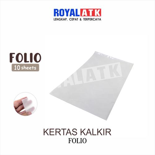 Jual Kertas Kalkir Folio Tracing Paper F4 80/85 gram Diamant Kertas ...