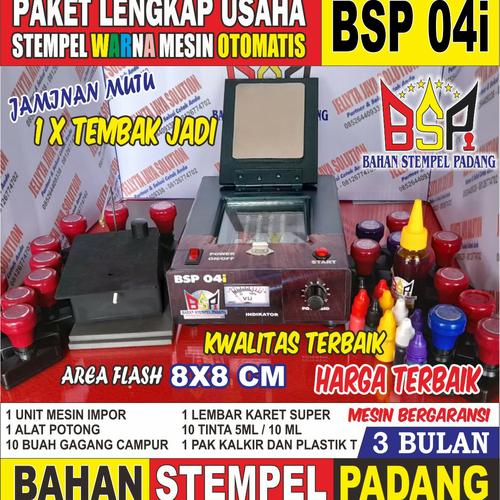 Jual MESIN STEMPEL FLASH BSP 04i PAKETAN LENGKAP - Kab. Pasaman - BAHAN STEMPEL PADANG BSP ...