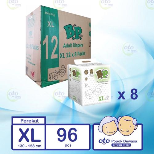 Promo BP Adult Diapers Popok Dewasa model Lem Perekat uk XL isi 12 pcs ...