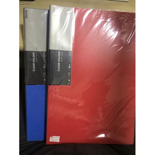 Jual DAIICHI Map Dokumen File Clear Holder F4 Folio 20 40 Lembar Sheets ...