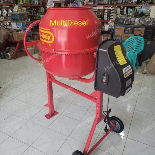 Jual Mesin Pengaduk Semen Beton Listrik 180liter PRO-QUIP Molen Concrete - Kab. Bekasi - Multi ...