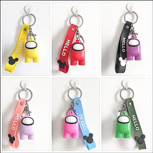 Jual AMONG US GANTUNGAN KUNCI / MAGNET KULKAS (Besi) - Ganci Pink - Kab ...