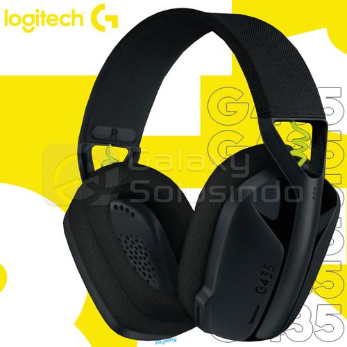 Promo Logitech G435 LIGHTSPEED Wireless Gaming Headset Black and Neon ...