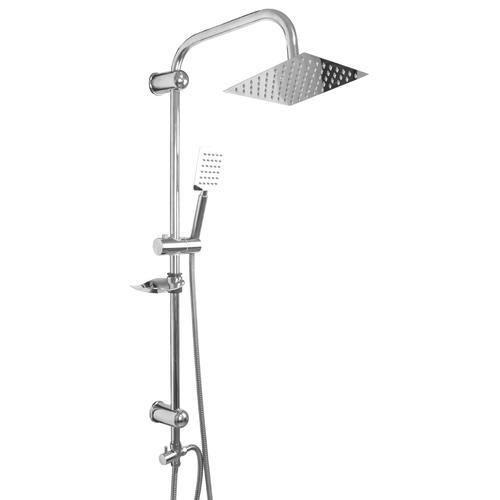 Jual 1SET Shower Paket Lengkap Tiang HeadHandShower Kotak ABS CHROME SJ ...