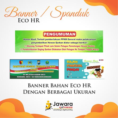 Jual CETAK SPANDUK / BANNER CUSTOM 1X1 TERMURAH - Kota Malang ...