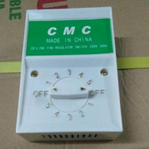 Jual Regulator Switch ceilling / Saklar Kipas Ceiling Fan CMC segi 5 ...