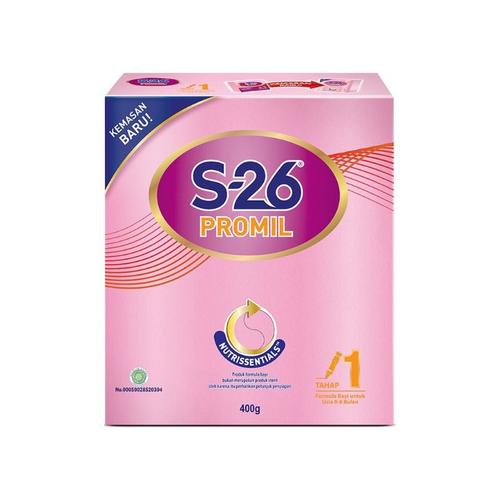 Jual PROMIL S26 TAHAP 1 POUCH 400GR KEMASAN KOTAK 0-6 BULAN - Kota ...