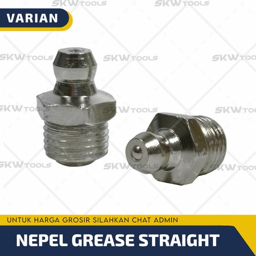 Jual Nepel Grease Lurus Straight Nipple Nepel Gemuk / Pompa Grease NPT ...