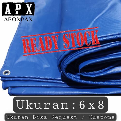 Jual terpal PVC semikaret ukuran 6x8 - hijau army - Jakarta Utara ...