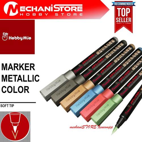 Jual HOBBY MIO Marker Metallic Paint - Alternatif Gundam Marker Tools ...