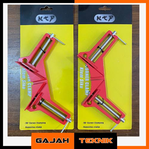 Jual Klem Sudut Siku 3 inci 90 Derajat - Corner Clamp 3 inch KTP - Kota ...