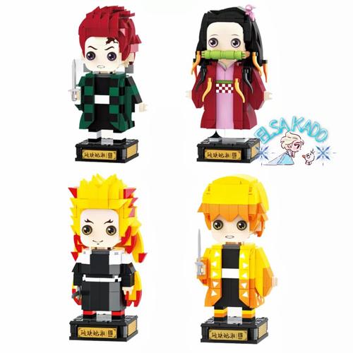 Jual Brick Lp Demon Slayer Kimetsu No Yaiba Tanjiro Nezuko Zenitsu ...
