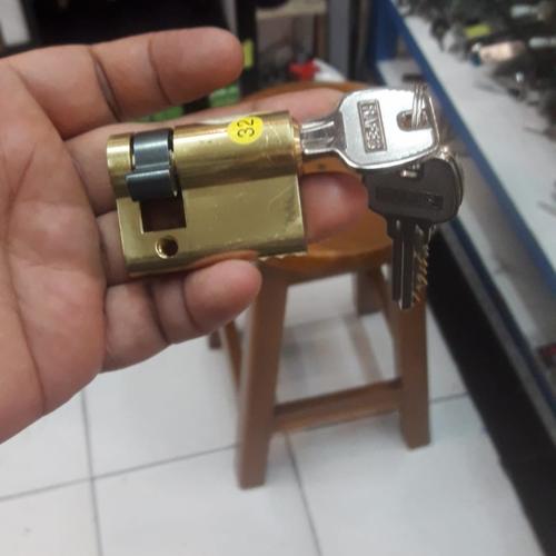 Jual silinder setengah kunci 40mm rafes kuning - silver - Jakarta Pusat ...