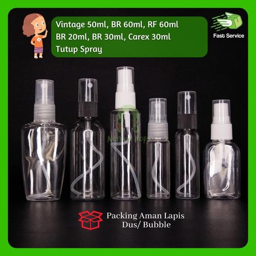 Jual Botol 50ml Vintage Spray Putih Elegan Tebal Parfum |Botol Spray ...