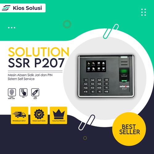 Jual Mesin Absensi Solution P207 Standalone Fingerprint dan Akses Pintu ...